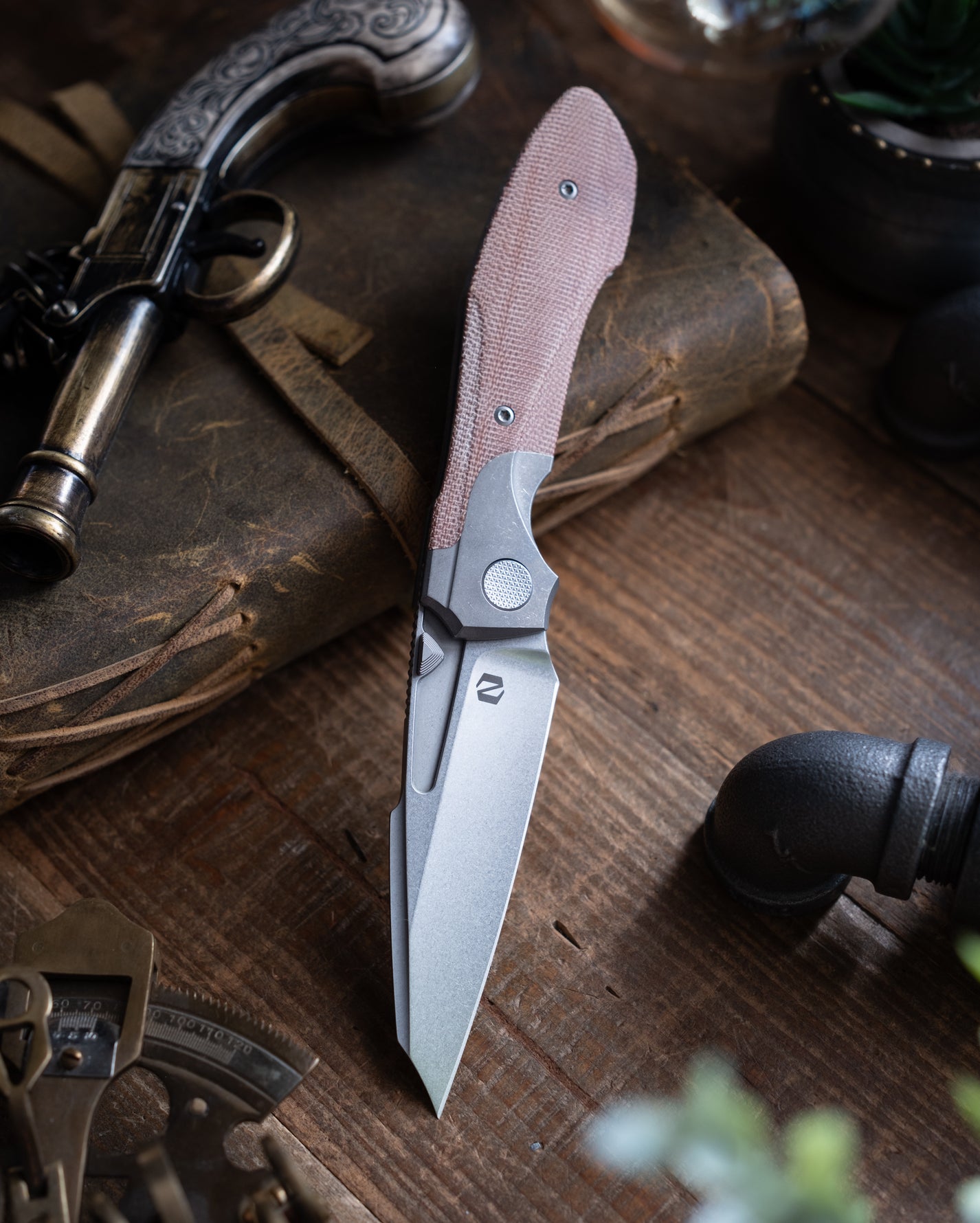 Voodoo - Natural Micarta – Null K&T LLC
